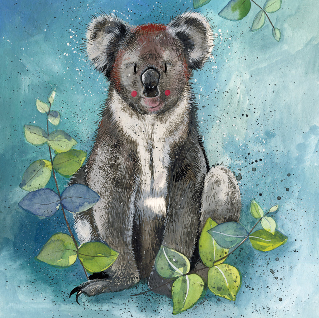 KOALA BLANK CARD AC804 – Gotham Gifts | Carol Wilson